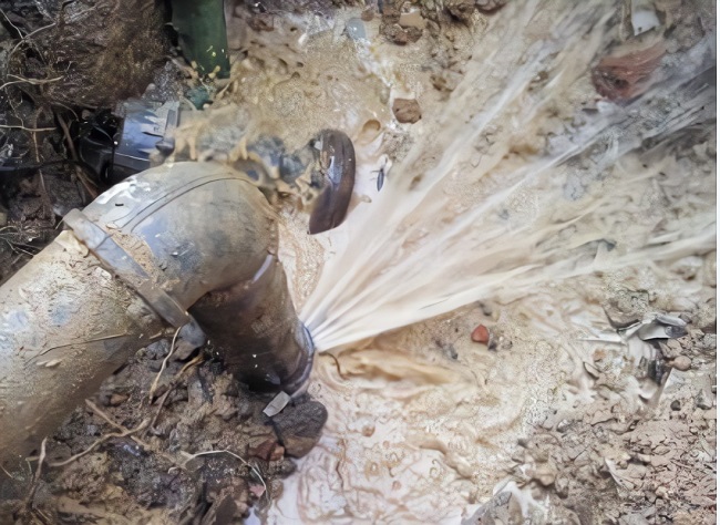 Examples of water leak detection analysis of different water pipe types ...